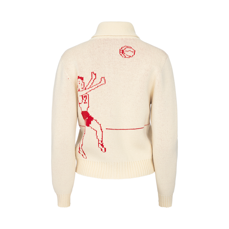 Hoop Cardigan – FORTY FIVE TEN Hoop Cardigan – FORTY FIVE TEN