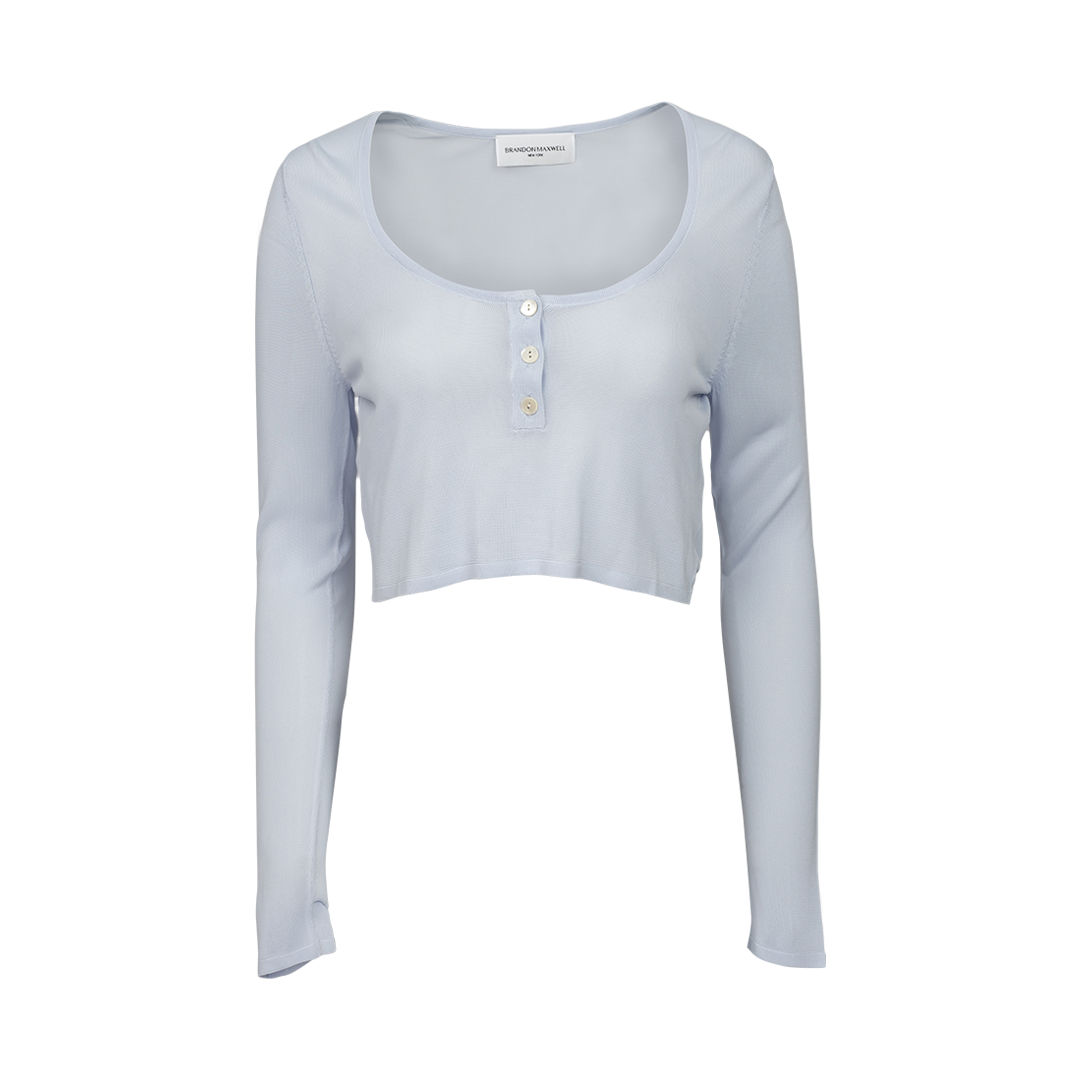 The Wylder Cropped Henley – FORTY FIVE TEN