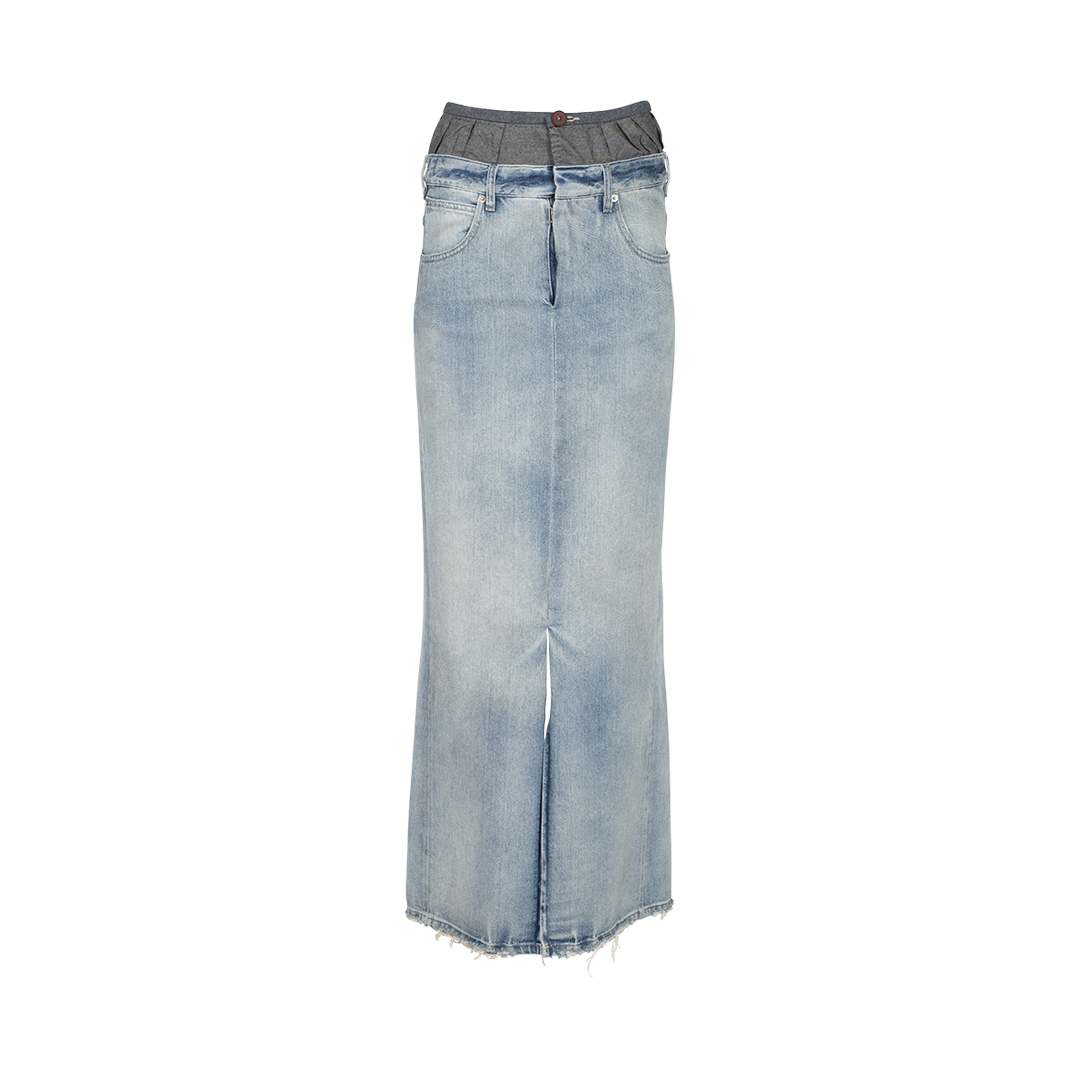Denim Maxi Skirt – FORTY FIVE TEN
