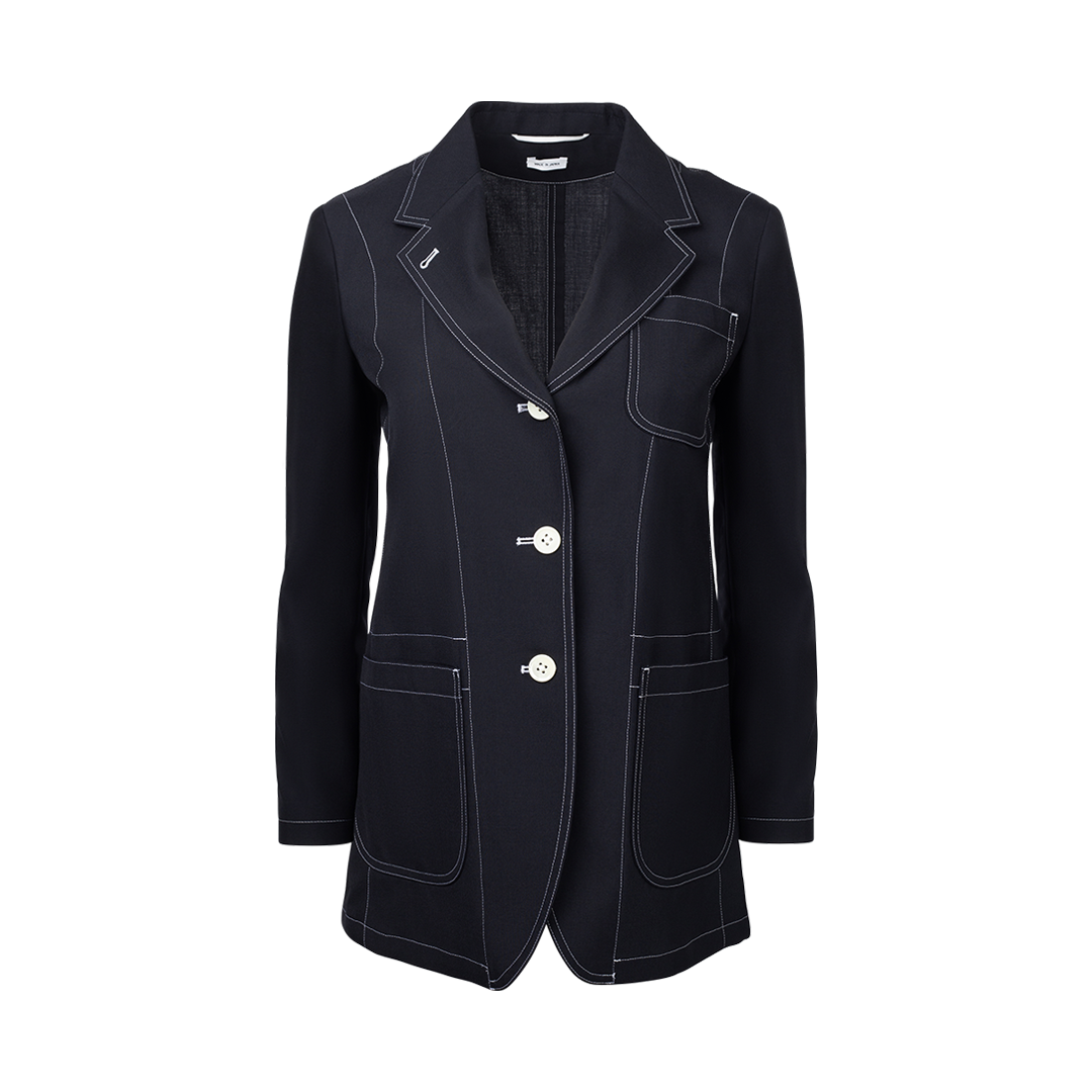 Elongated Patch Pocket Jacket – FORTY FIVE TEN