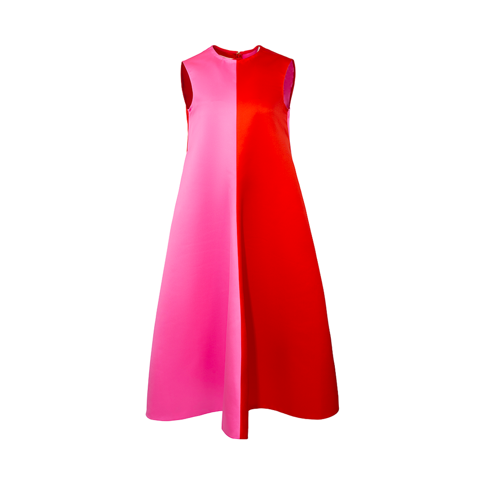 Two-Tone Midi Dress – FORTY FIVE TEN