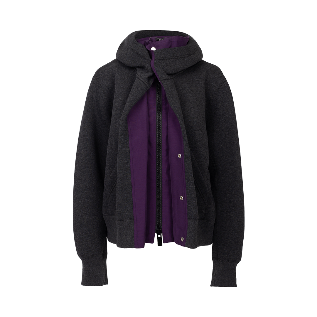 Sponge Sweat x Grosgrain Layered Zip-Up Hoodie – FORTY FIVE TEN