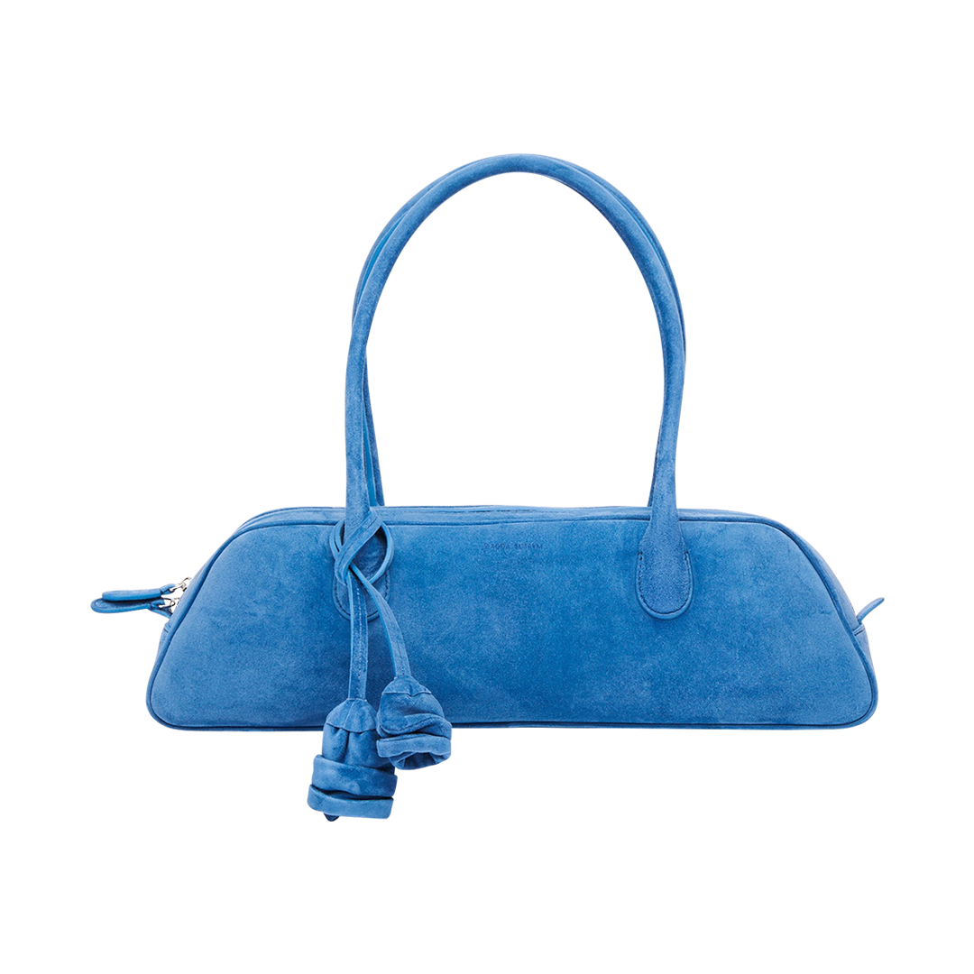 Brigitte Trapeze Suede Bag – FORTY FIVE TEN